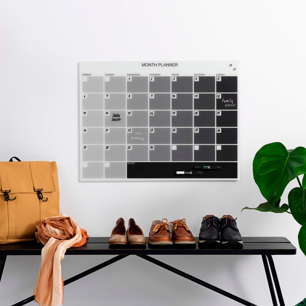 Gør dit nytårsforsæt til virkelighed med en planlægningstavle