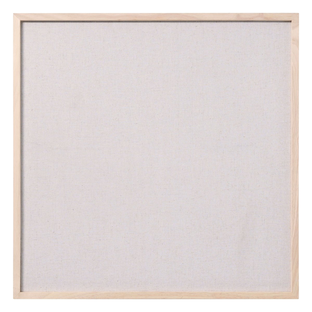 60 x 60 cm. Linen pin board. Wood frame. - Pin boards - NAGA A/S